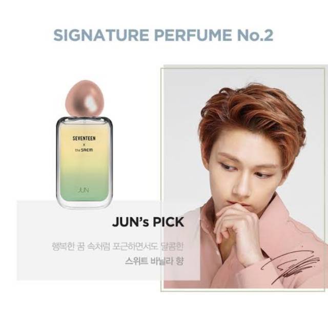 Jual The Saem x Seventeen Signature Perfume (Jun) | Shopee Indonesia