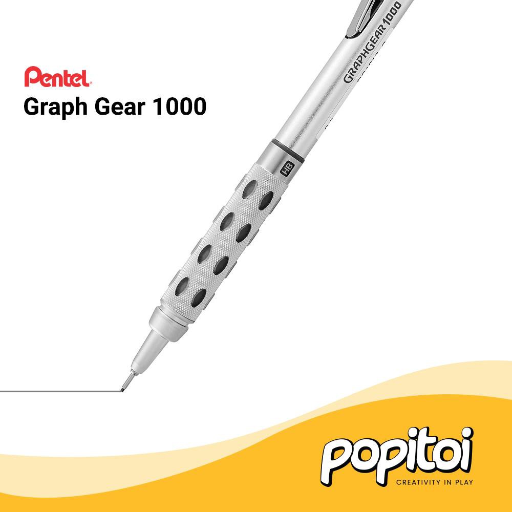 Jual Pentel Graph Gear 1000 Mechanical Pencil GraphGear Pensil Mekanik ...