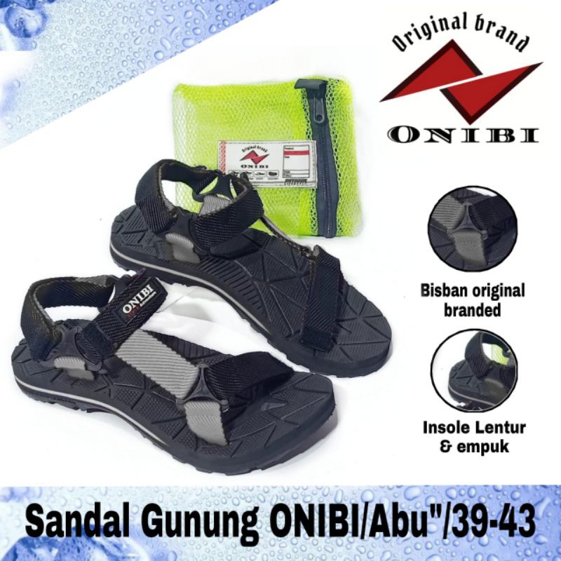 Jual Sandal Casual Pro Premium Sandal Gunung Sandal Gunung Pria Sandal Outdoor Onibi | Shopee ...