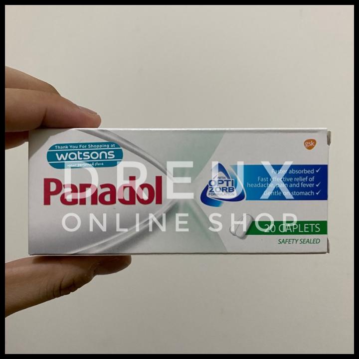 Jual [Import] Panadol With Optizorb Formulation (20 Caplets / Box ...
