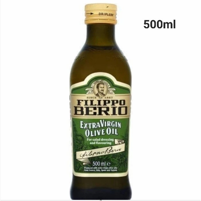 Jual Fillipo Berio Extra Virgin Olive Oil 500ml | Shopee Indonesia