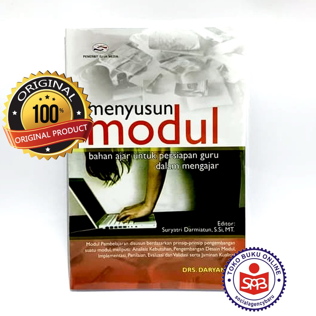 Jual Menyusun Modul Bahan Ajar Untuk Persiapan Guru - Daryanto | Shopee ...