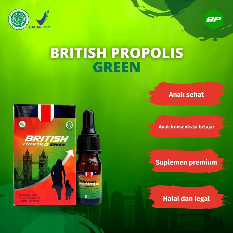 Jual British Propolis Green | Shopee Indonesia