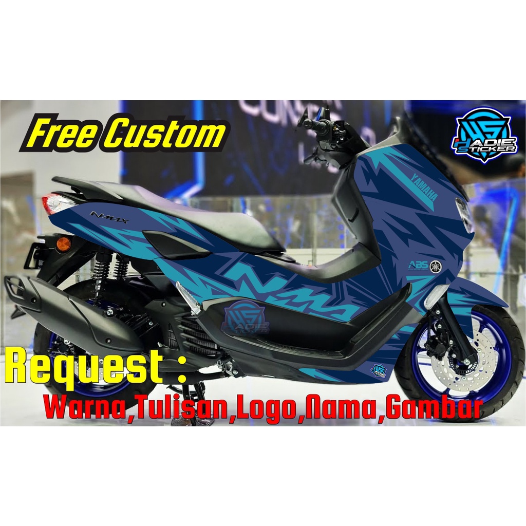 Jual Sticker Decal Nmax full body 2021 grafis custom | Shopee Indonesia