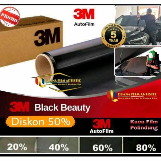 Jual Kaca Film 3M/Kaca Film Mobil 3M/Kaca Film Gedung 3M/Kaca Film Black | Shopee Indonesia