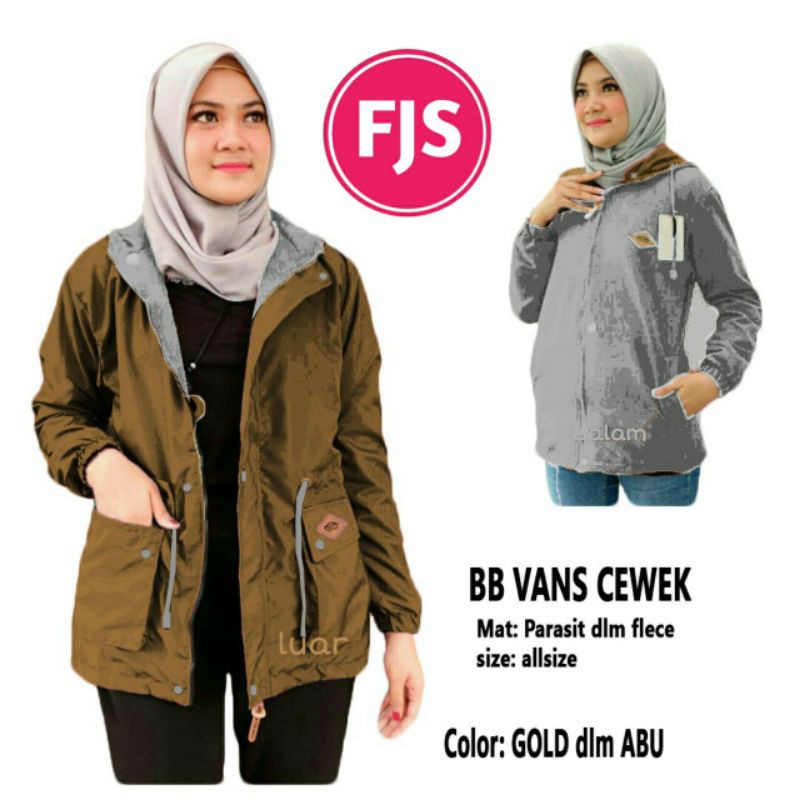 Jual JAKET BOMBER VANS CEWEK ( MURAH) | Shopee Indonesia