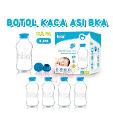 Jual [[ OBRAL ]] Tempat Asi BKA Kemasan Botol Kaca 4 Pcs | Shopee Indonesia