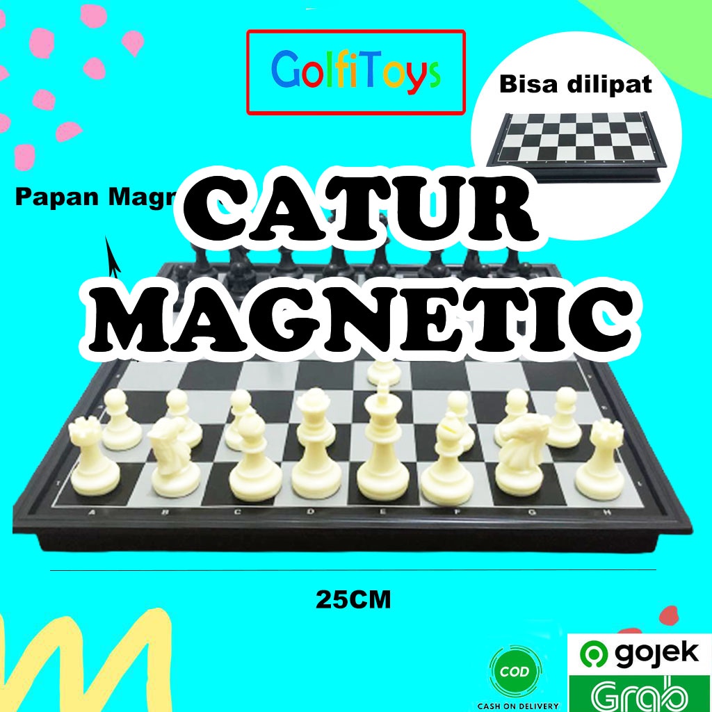 Jual Catur Magnet Board Games Chess 5 in 1 Ludo | Shopee Indonesia