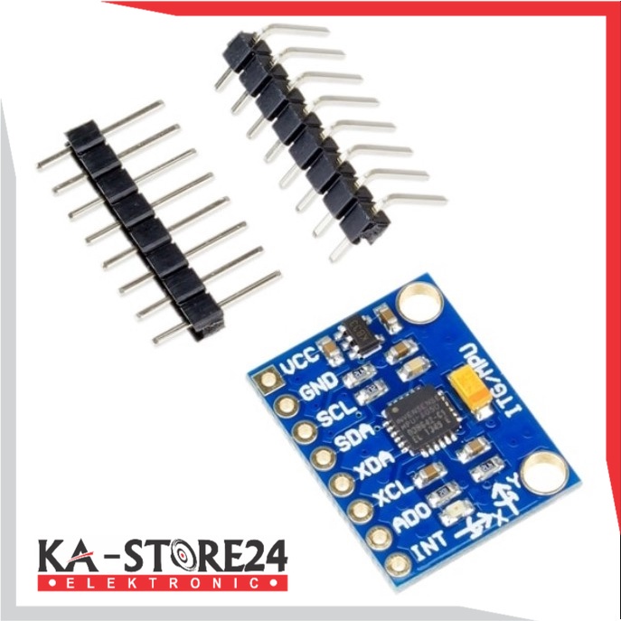 Jual Original GY-521 MPU-6050 6 DOF Module Triaxial Accelero gyro ...