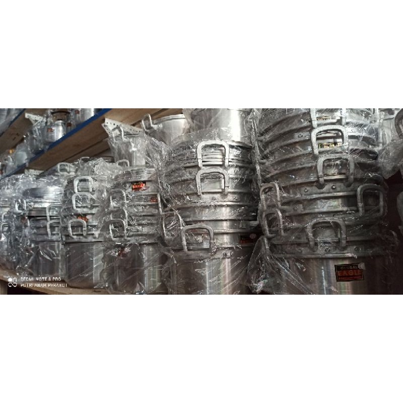Jual Panci no. 20 cm kapasitas 2 liter air/ panci eagle / panci gagang ...