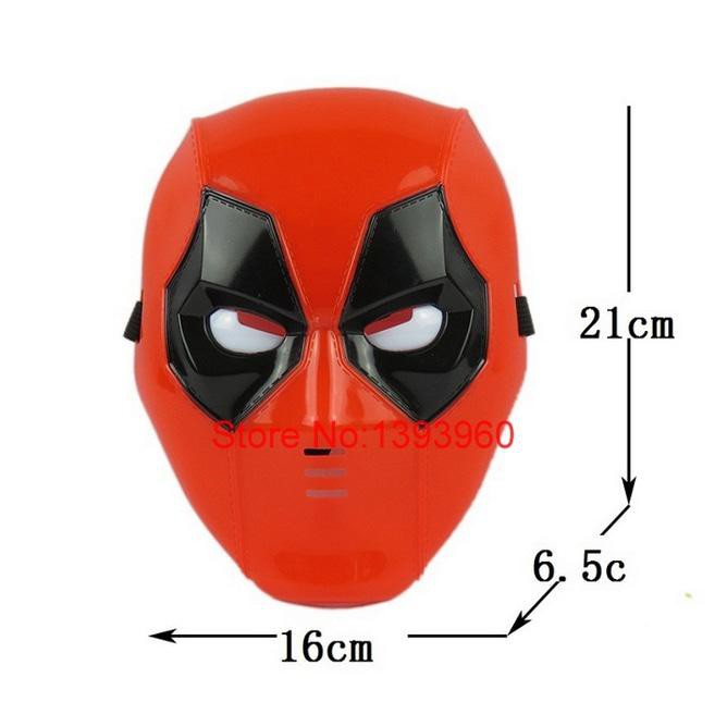 Jual New Mainan Anak Topeng Nyala Lampu Deadpool Dead Pool Marvel ...