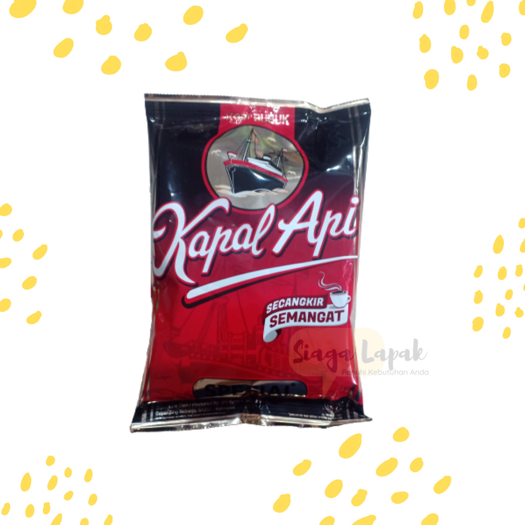 Jual Kapal Api Special Merah 165 gr Kopi Hitam Bubuk Asli [BELI BANYAK ...