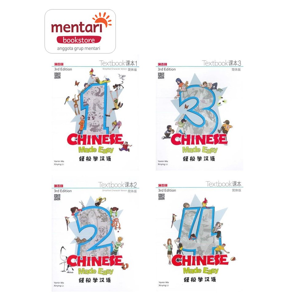Jual Chinese Made Easy 3rd Ed (Simplified) for Secondary | SMP - SMA ...