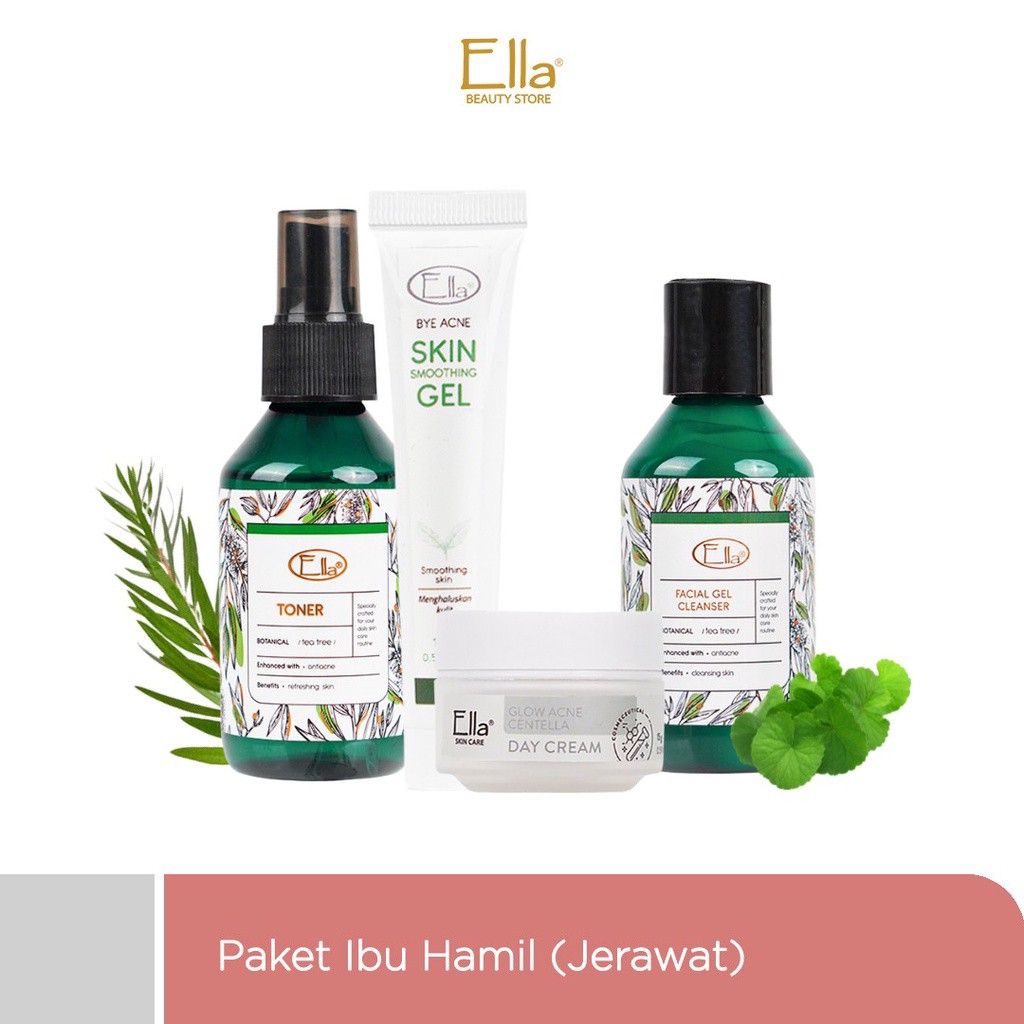 Jual ELLA SKINCARE PAKET IBU HAMIL (JERAWAT) | Shopee Indonesia