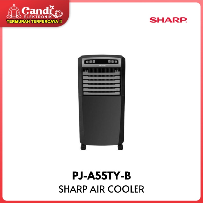 Jual SHARP Air Cooler 100 watt PJ-A55TY-B | Shopee Indonesia