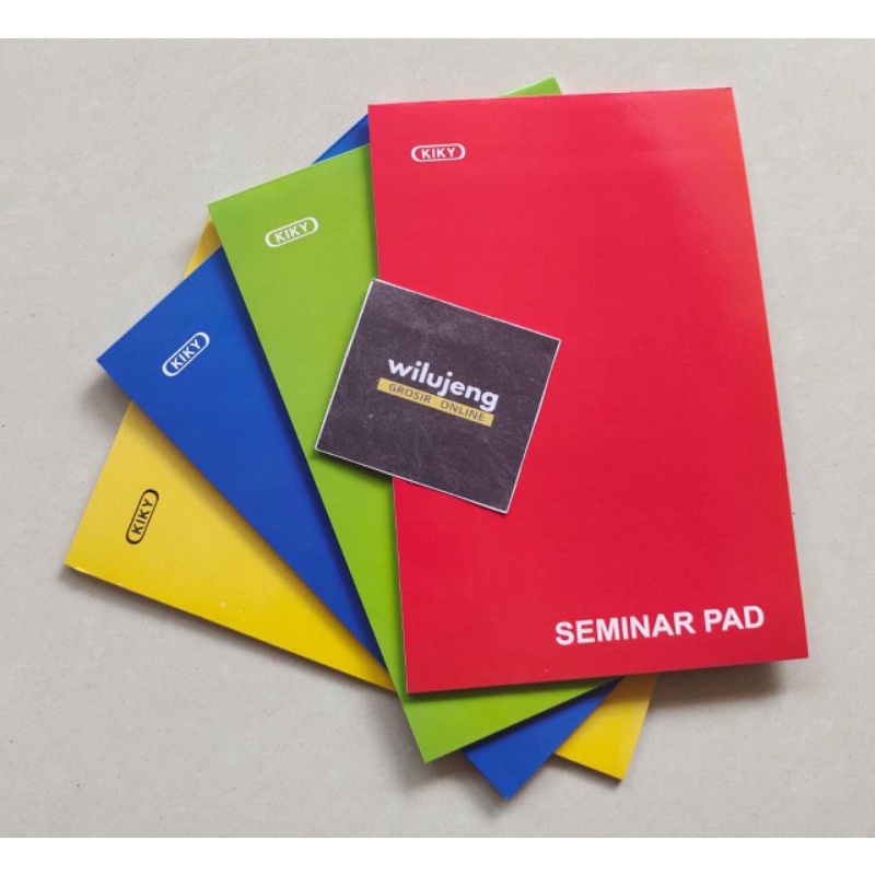 Jual [ 1 Pak / 25 Buku ] Seminar Pad Kiky A5 25 Lembar Blocknote ...
