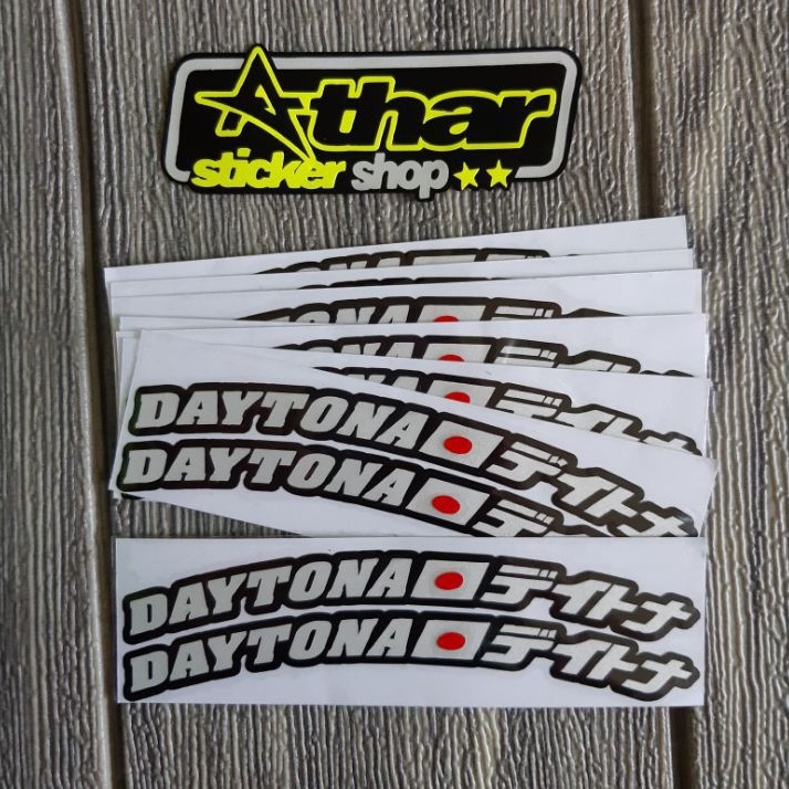 Jual STICKER DAYTONA VELG SEPASANG CUTTING STICKER CUTTING MOTOR ...