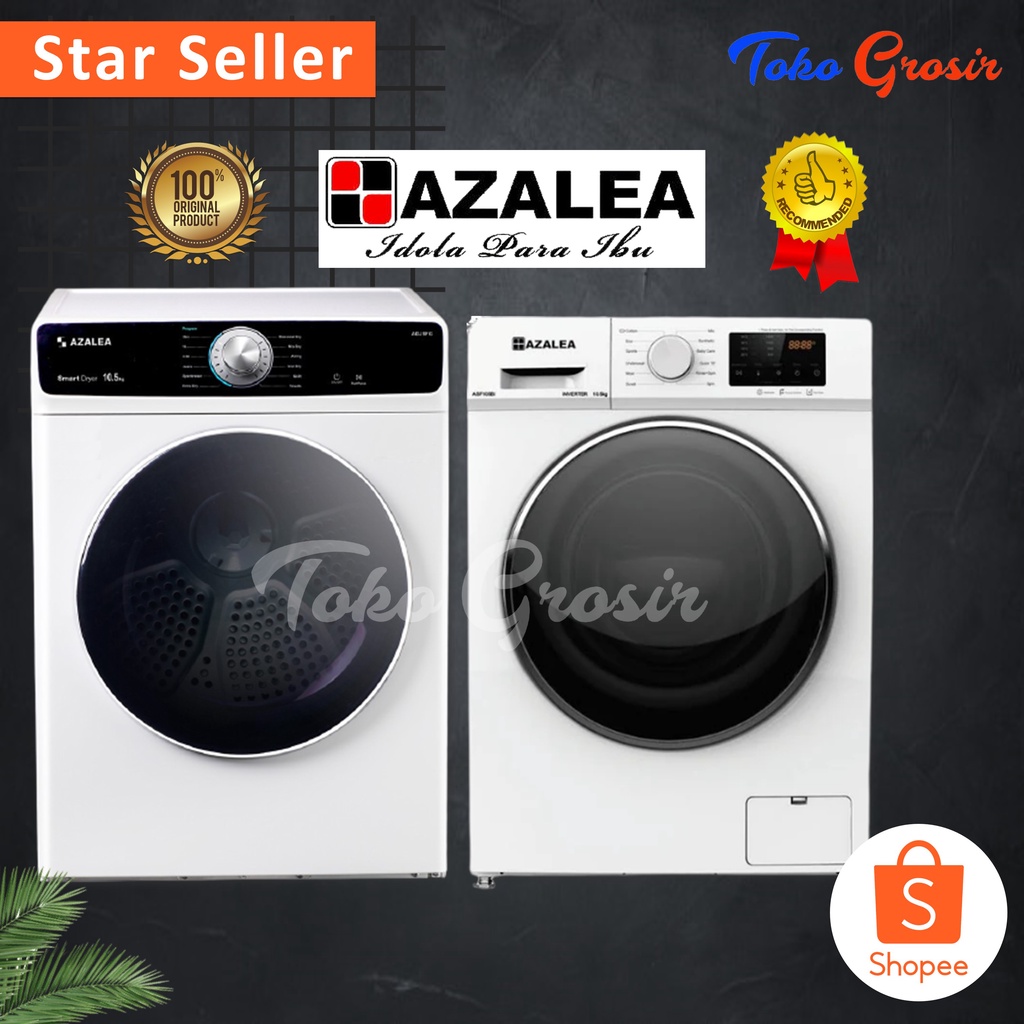 Jual AZALEA MESIN CUCI / WASHER DRYER / MESIN PENGERING GAS LAUNDRY ...