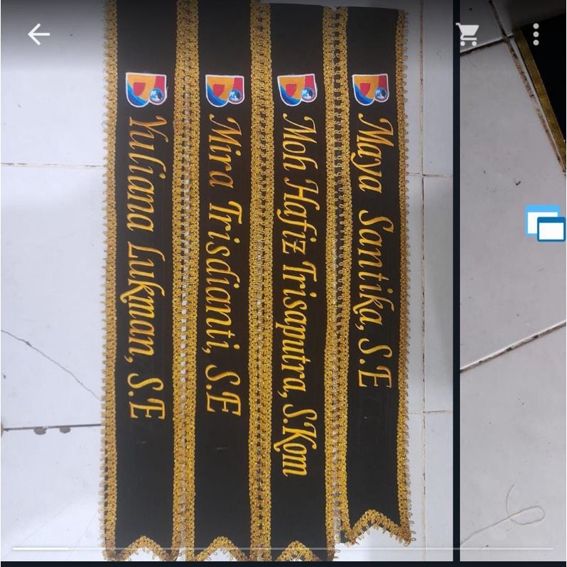 Jual selempang renda logo ubd | Shopee Indonesia