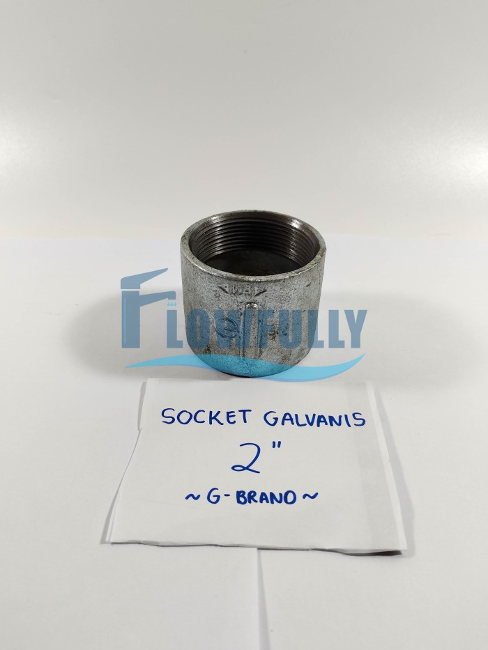 Jual SOCKET BESI GALVANIS 2 INCH G BRAND SOK SOCK LURUS 2 DIM | Shopee ...