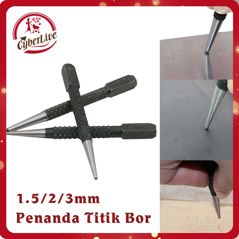 Jual Automatic Center Punch Set 3pcs Penanda Titik Bor Drip Auto ...