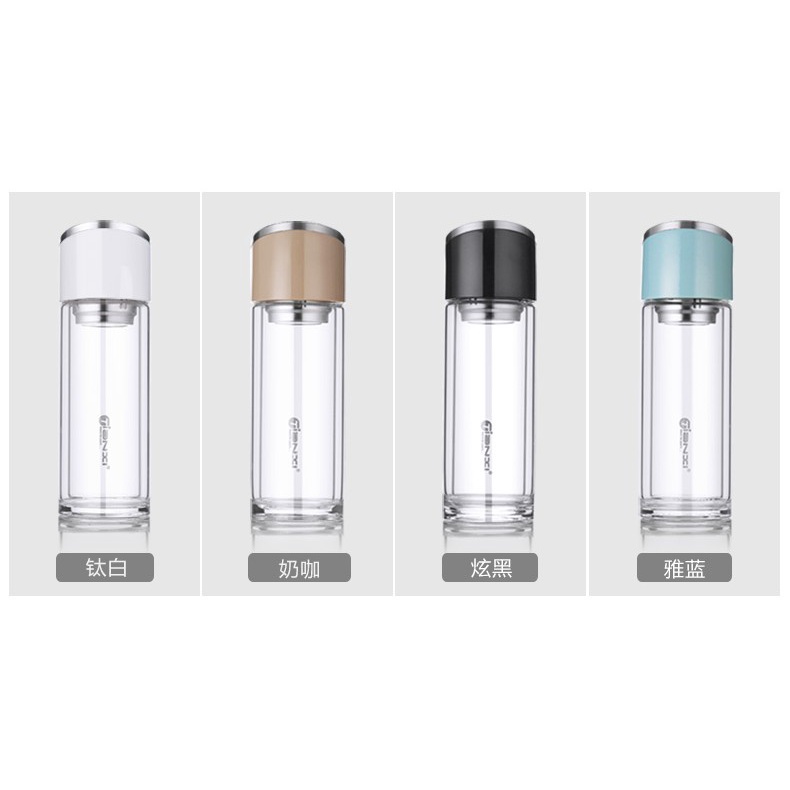 Jual Botol Minum Phantom Glass 260 ml / TBL37-260 | Shopee Indonesia