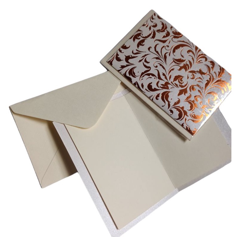 Jual KARTU UCAPAN BATIK COKLAT / GREETING CARD BATIK / BLANK CARD BATIK ...