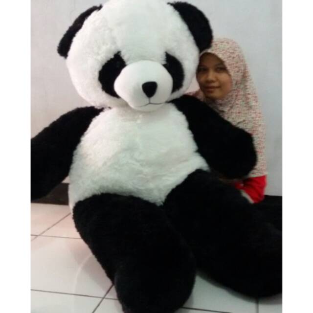 Jual PANDA SUPER JUMBO! besar Imut/boneka panda besar murah/boneka ...