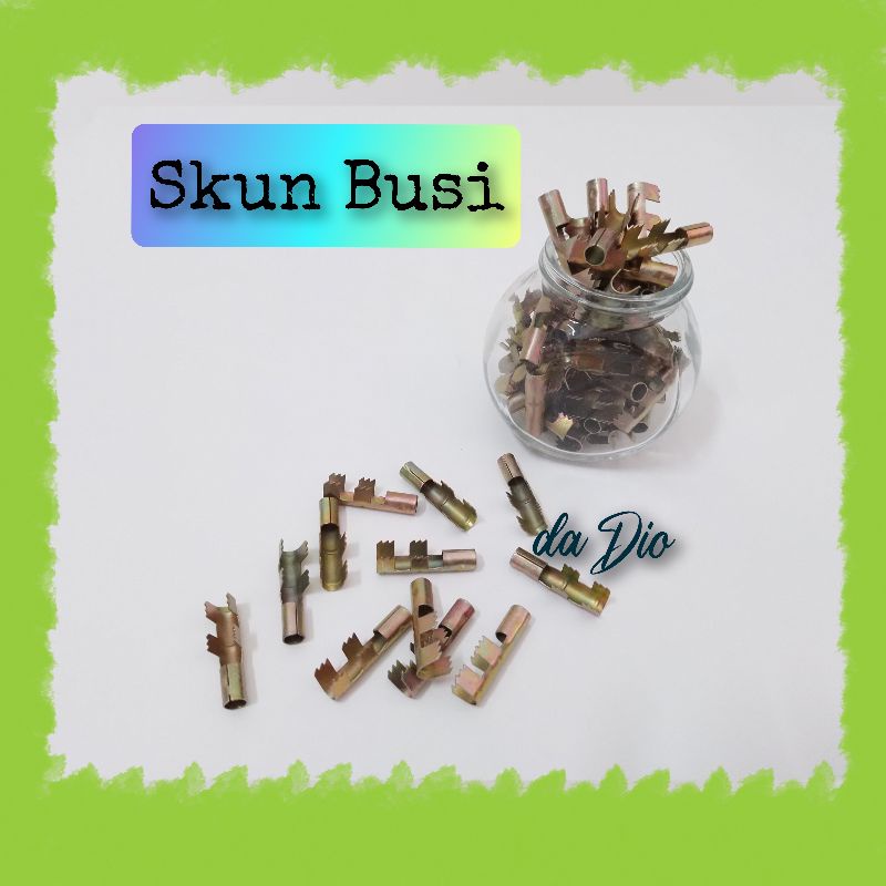 Jual TERMINAL SKUN KABEL BUSI MOBIL / KONEKTOR KABEL BUSI / SEKUN BUSI ...