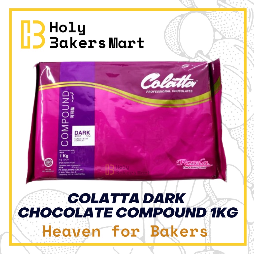 Jual COLATTA DARK 1KG / COLATTA CHOCOLATE COMPOUND DARK 1KG / COLATTA ...