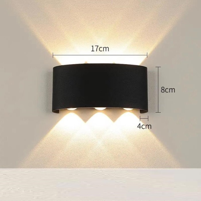 Jual [ T E ] hias dinding led 6w / Lampu Hias Dinding LED Minimalis ...