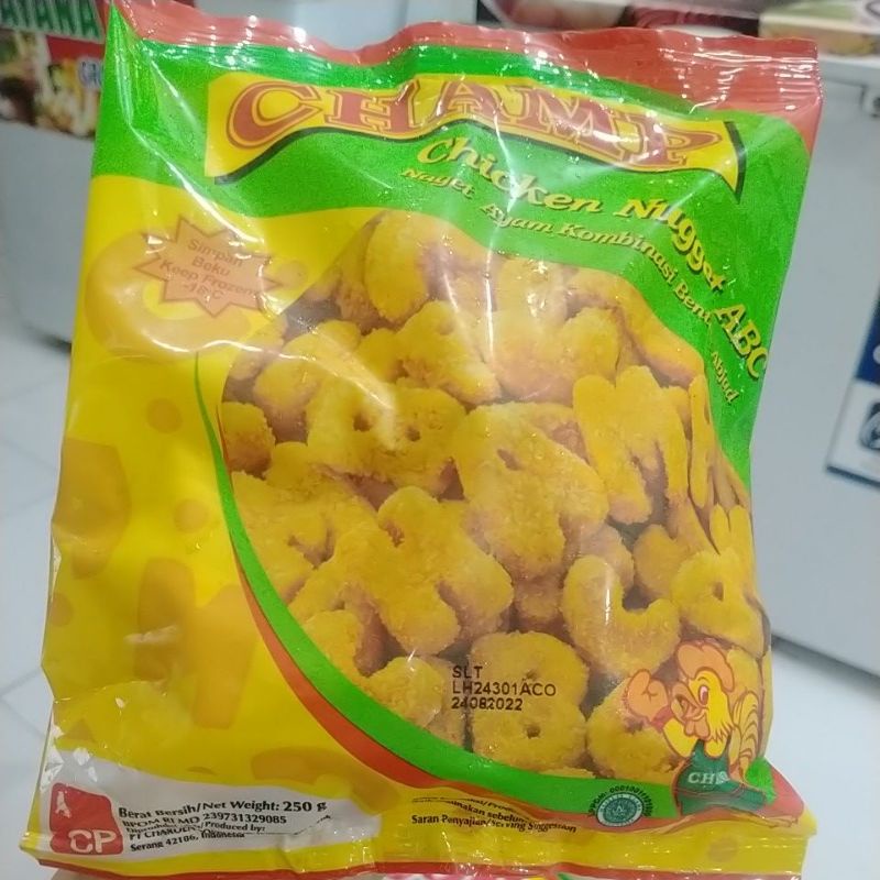 Jual CHAMP CHICKEN NUGGET ABC 250 GR | Shopee Indonesia