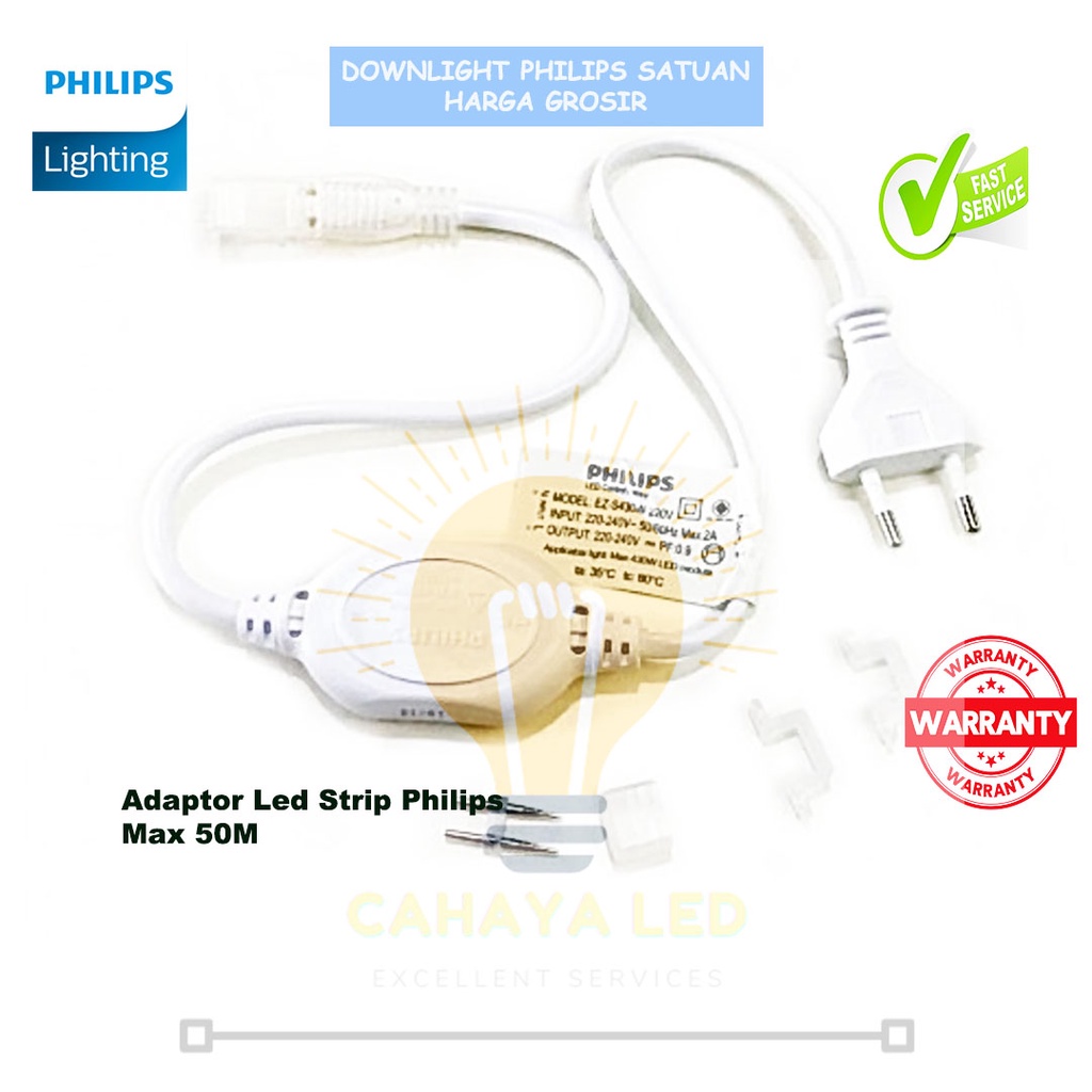 Jual PHILIPS LED Strip DLI 31088 High Voltage Tape Accessories ...