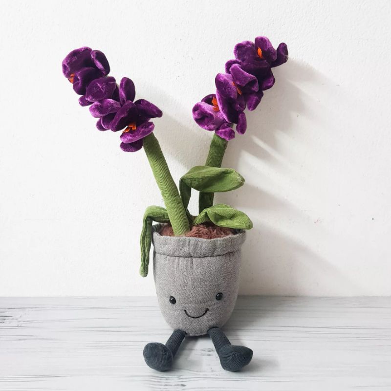 Jual JELLYCAT AMUSEABLES ORCHID BONEKA TANAMAN ANGGREK PLANT | Shopee ...