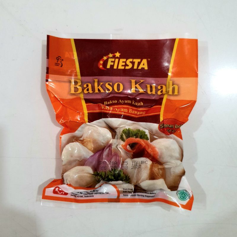Jual Fiesta Bakso Ayam Kuah 100g isi 10 butir | Shopee Indonesia