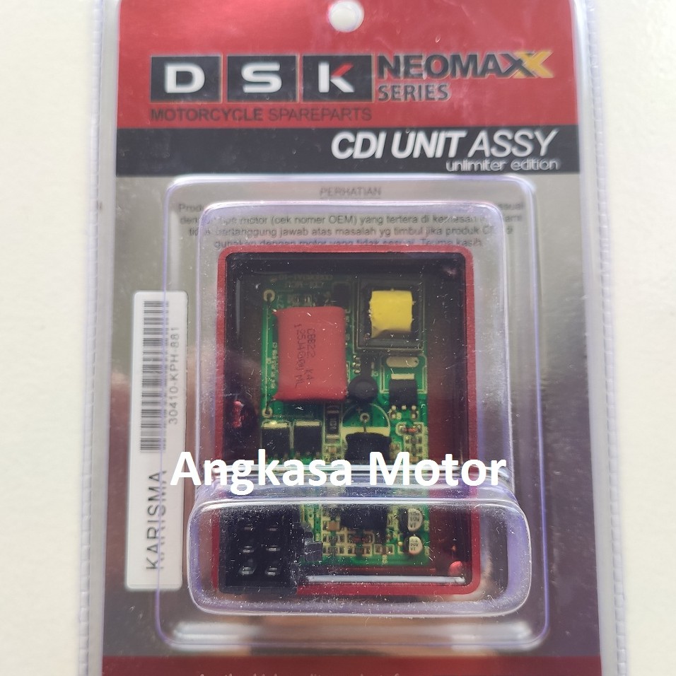 Jual CDI Racing KARISMA SUPRA X 125 Cdi Karisma DSK Neomaxx FUKUYAMA ...