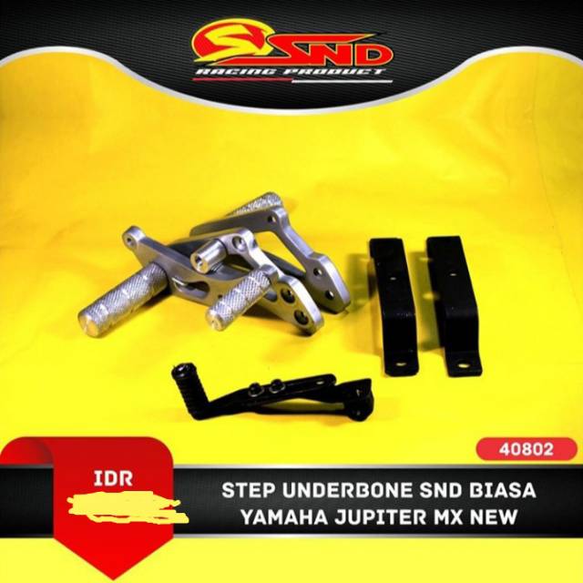 Jual Step underbone yamaha mx new 135cc/5 speed tromol | Shopee Indonesia