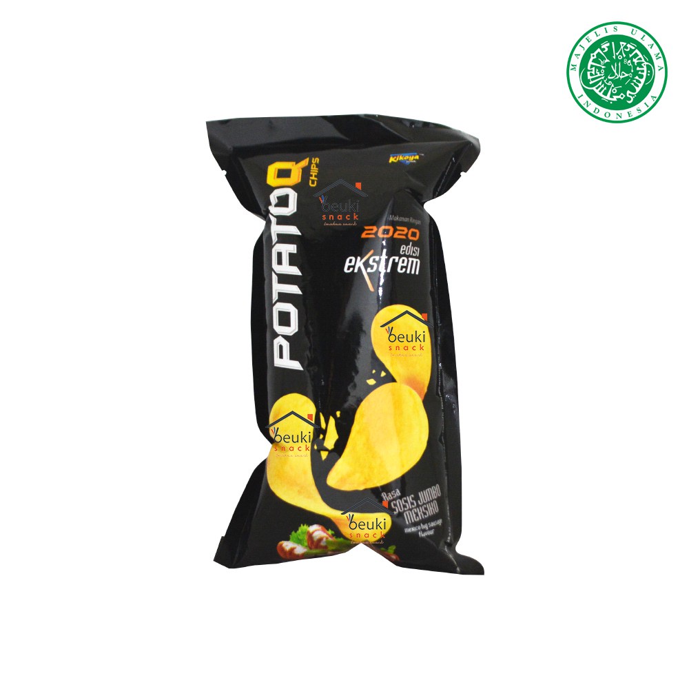Jual Potato Q Extrem Snack Keripik Kentang Variasi Rasa Korean BBQ ...
