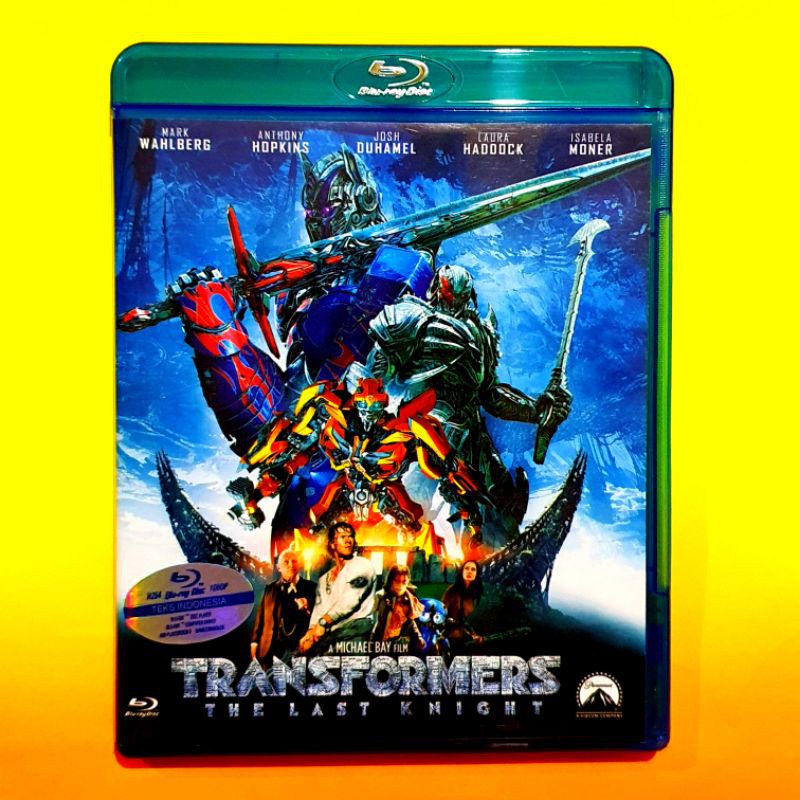 Jual KASET BLU RAY FILM TRANSFORMERS THE LAST KNIGHT -FILM PERANG ROBOT ...