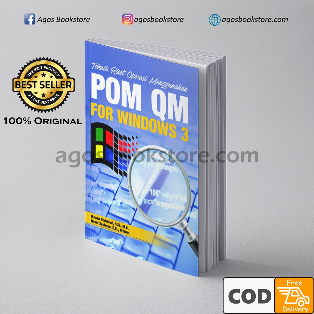 Jual Buku Teknik Riset Operasi Menggunakan POM QM For Windows 3 | Shopee Indonesia