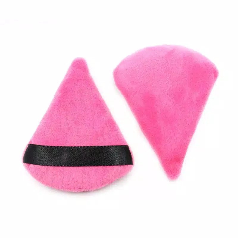 Jual rcsbeauty - Spon bedak tabur segitiga pink abu powder puff ...