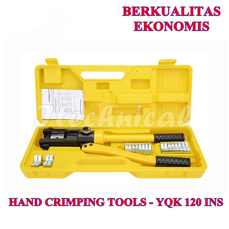 Jual TANG PRESS SKUN HIDROLIK YQK 120 / HYDRAULIC CRIMPING TOOLS ...