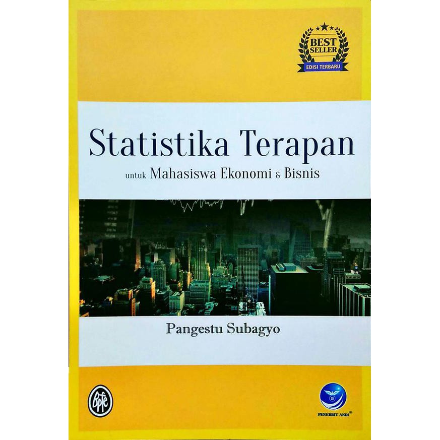 Jual Statistika Terapan Untuk Mahasiswa Ekonomi Dan Bisnis | Shopee ...