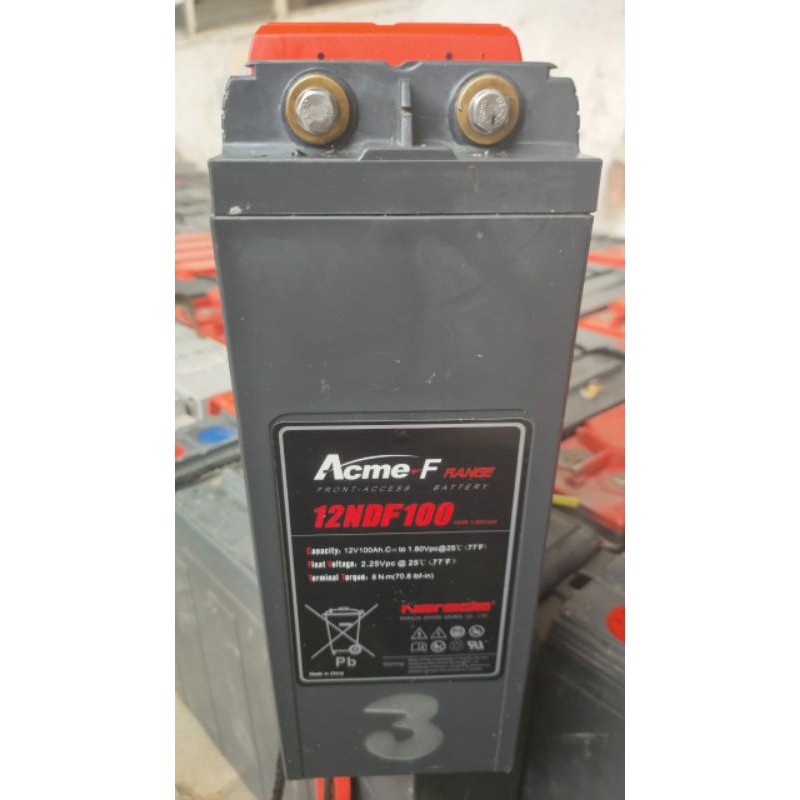 Jual battery vrla Narada acme 12v 100ah 2nd bergaransi plts solar panel | Shopee Indonesia