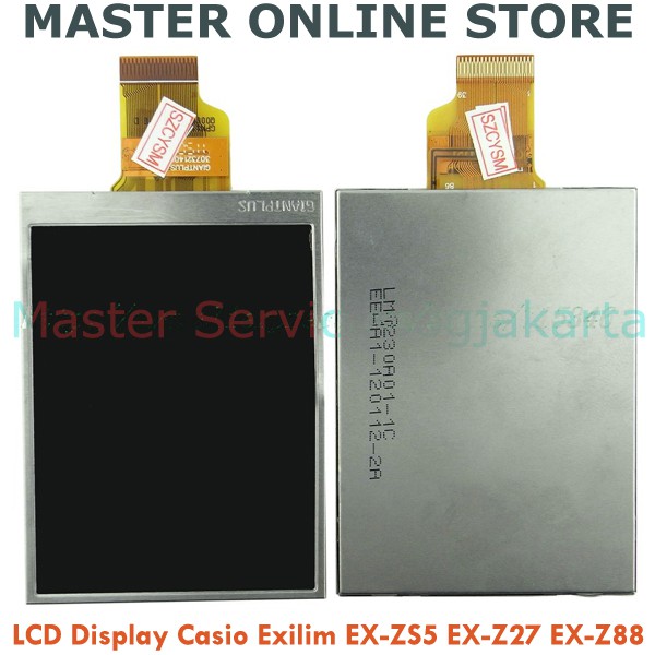 Jual New LCD Display Screen Part Kamera Digital Casio EX-ZS5 Z27 Z88 ...