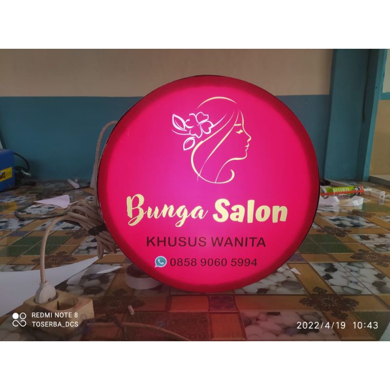 Jual NEON BOX BULAT ACRILIC MURAH BERGARANSI HARGA/CM | Shopee Indonesia