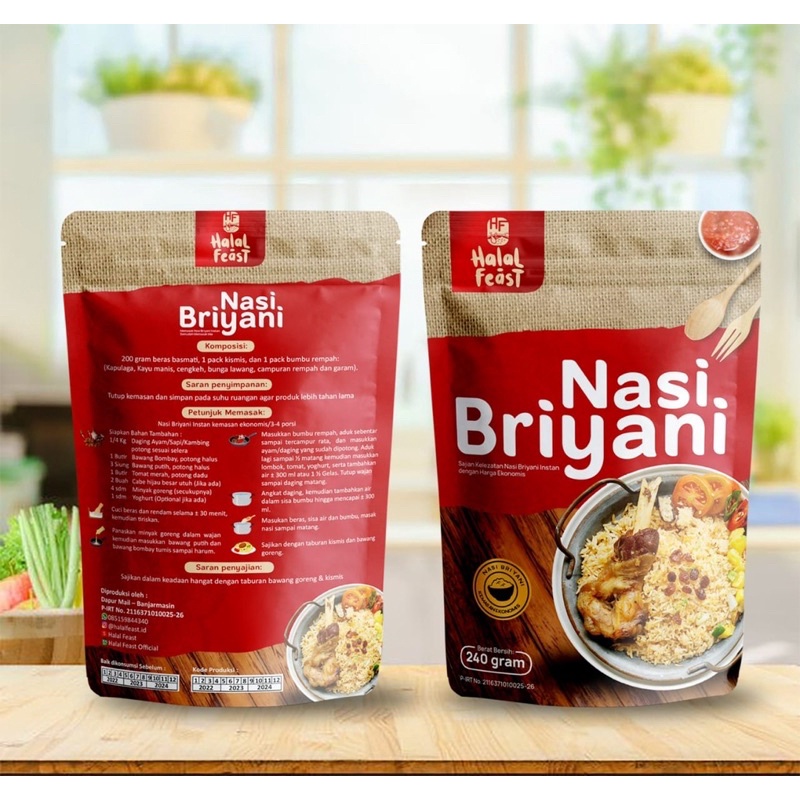 Jual Nasi Instan dilengkapi dengan beras dan bumbu lengkap | Shopee ...