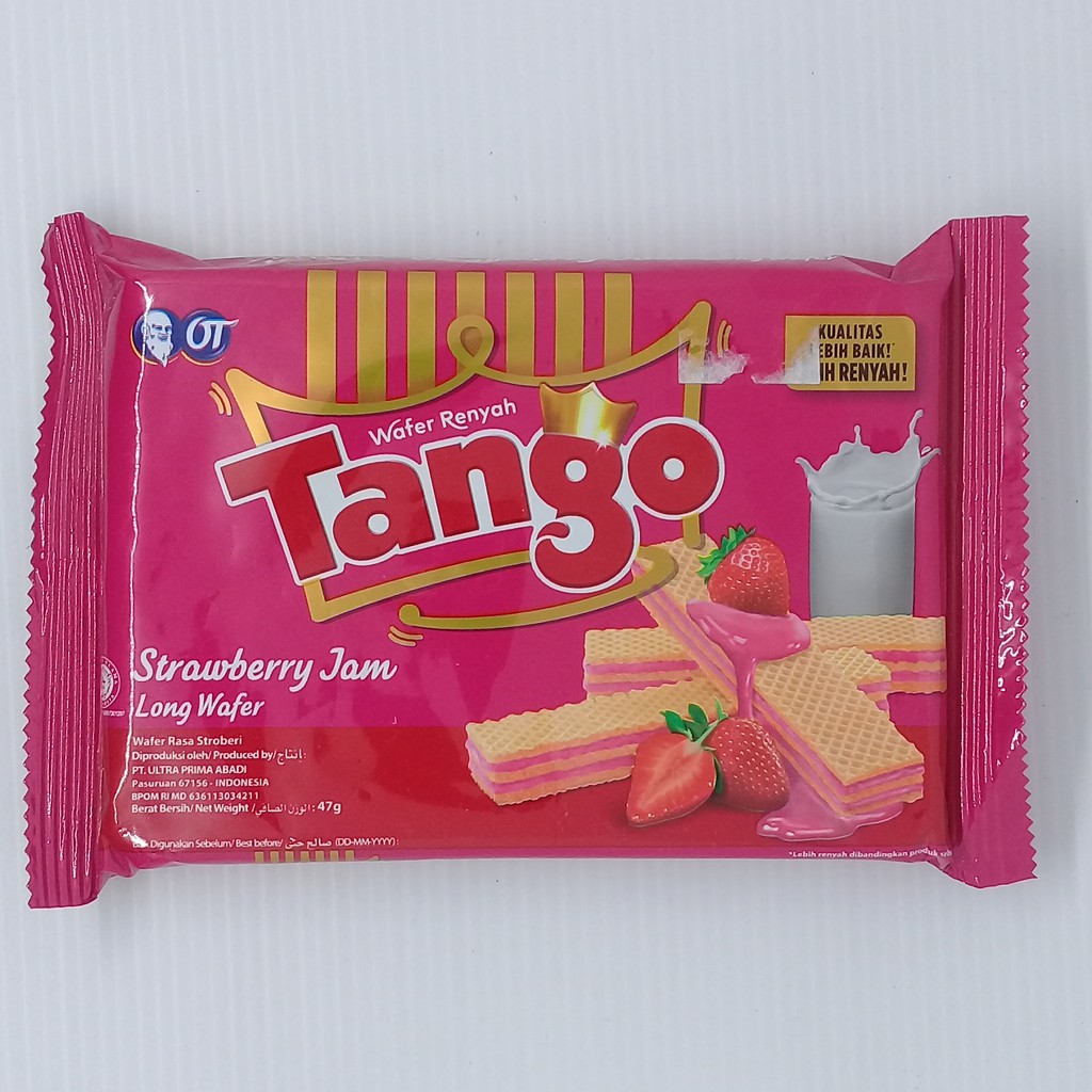 Jual Wafer Tango Rasa Strowberry 47 gram | Shopee Indonesia