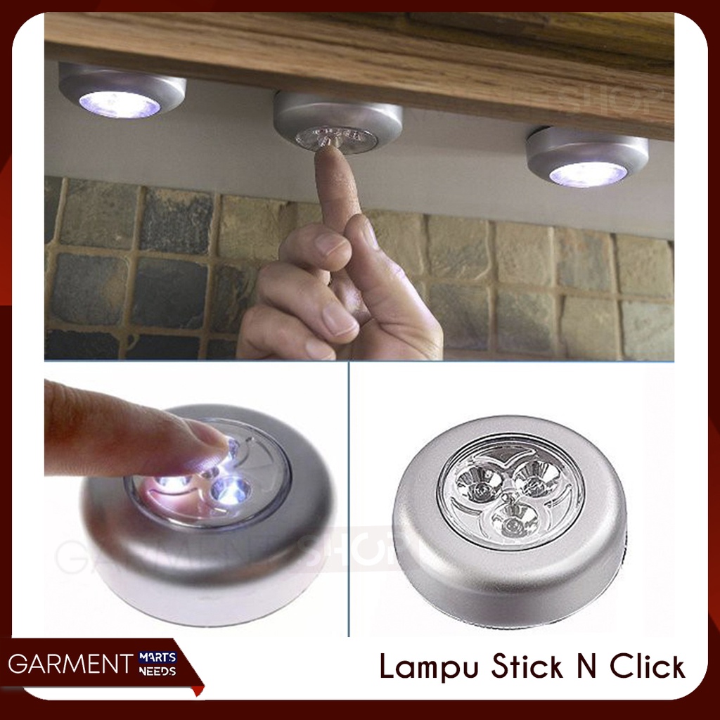 Jual STICKLAMP - Lampu Tempel Emergency Stick Touch Lamp LED Senter ...