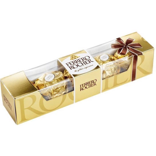 Jual Ferrero rocher isi 3 pcs / 5 pcs , ferero rocer , fererro roche ...